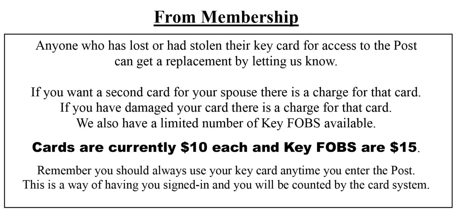 Post Membership
